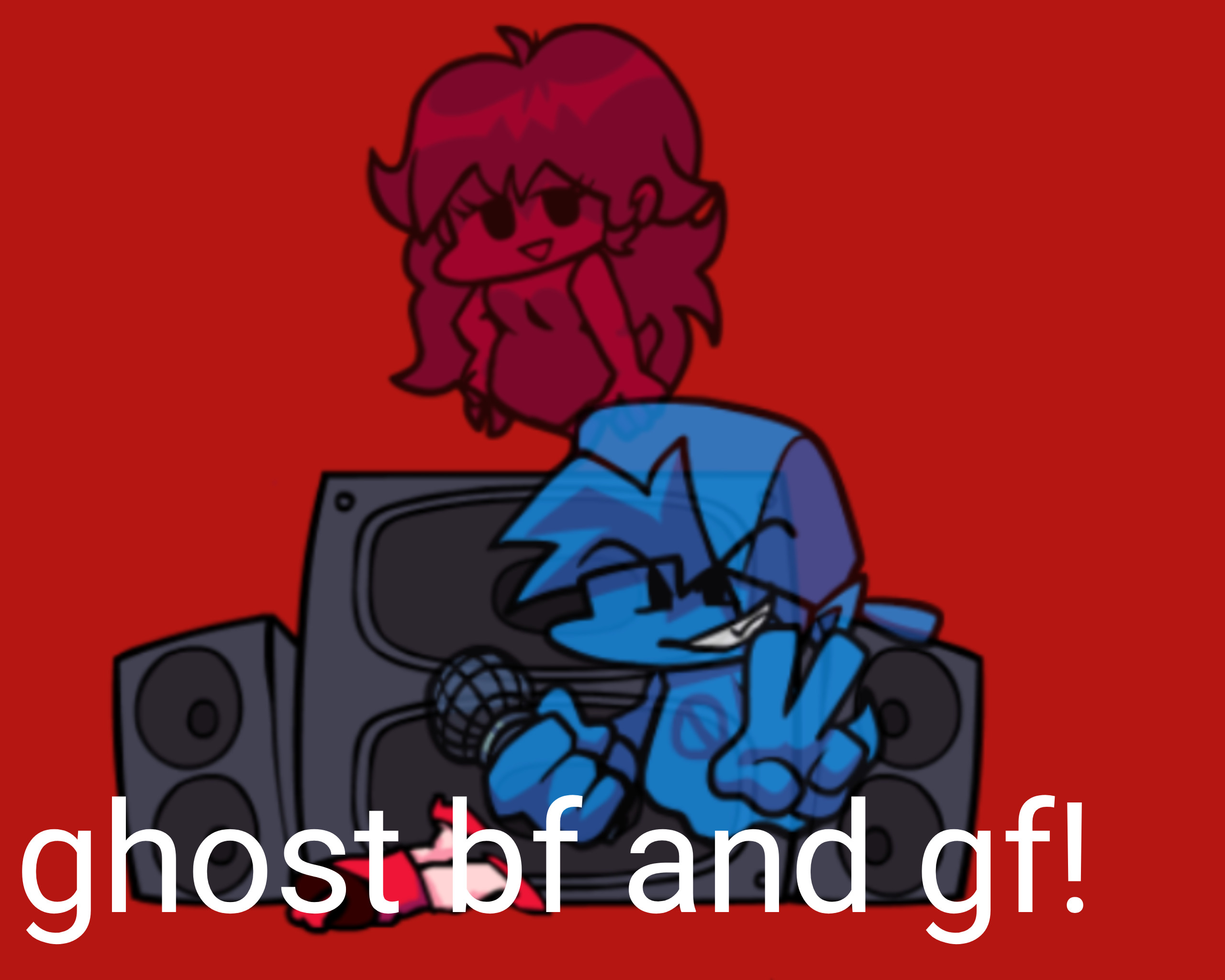 Ghost bf and gf Mod for Friday Night Funkin' | FNF Mods