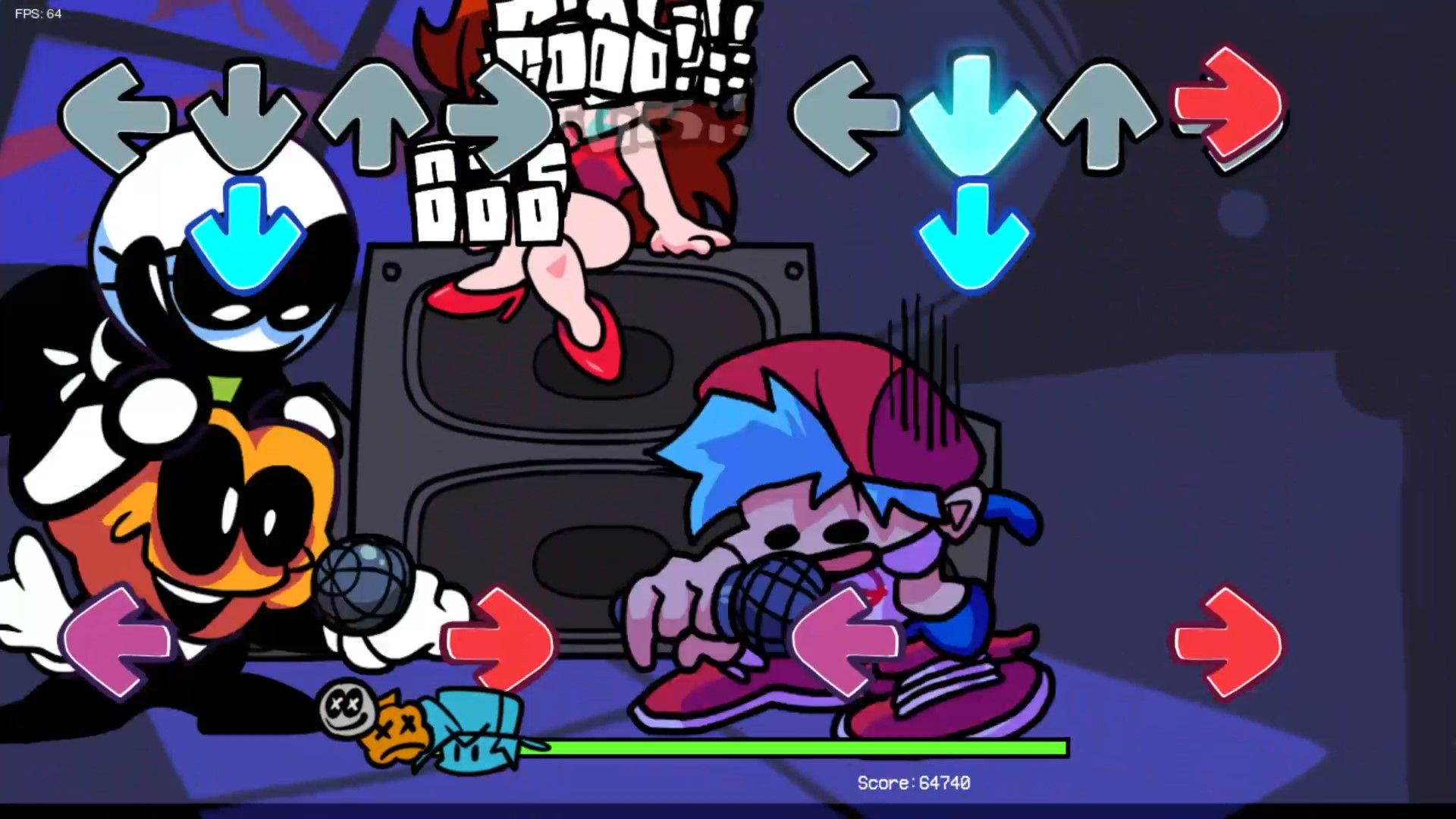 The Pants Apple Mod (Replaces South) Mod for Friday Night Funkin' | FNF ...