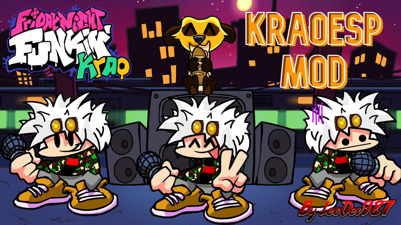 (MEGA UPDATE)¡KraoEsp Mod! Mod for Friday Night Funkin' | FNF Mods