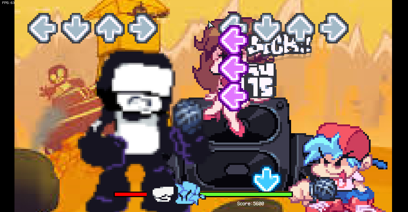 FNF Tankman Pixel Ugh v2.0 (Over Week 6) Mod for Friday Night Funkin ...