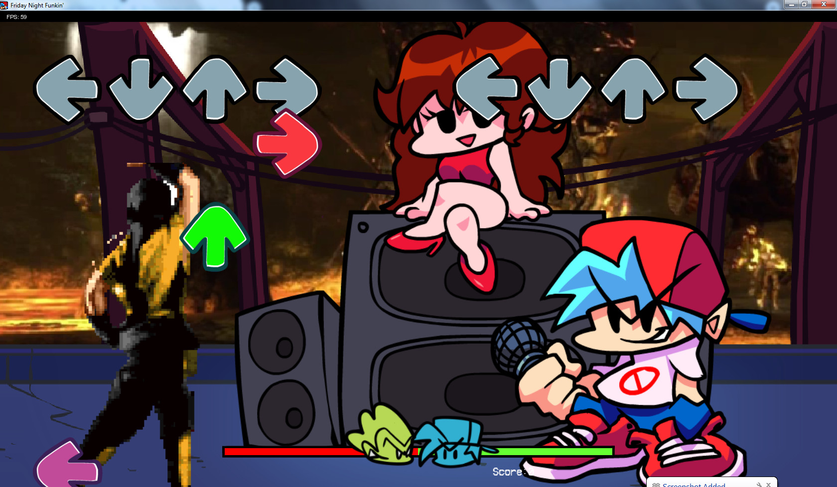 Fnf VS Mortal Kombat Mod for Friday Night Funkin' | FNF Mods