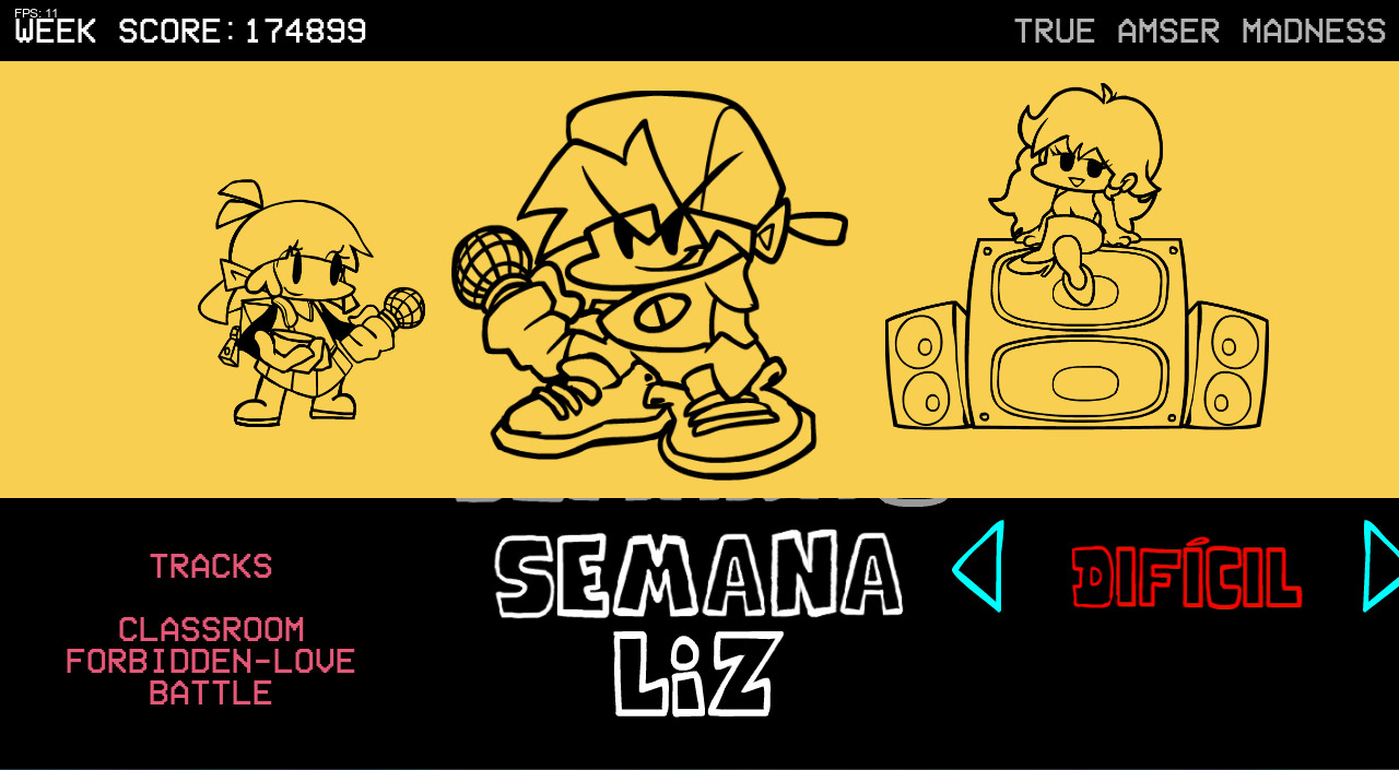 FNF | Liz Week Mod | Traduzido em PT-BR Mod for Friday Night Funkin ...