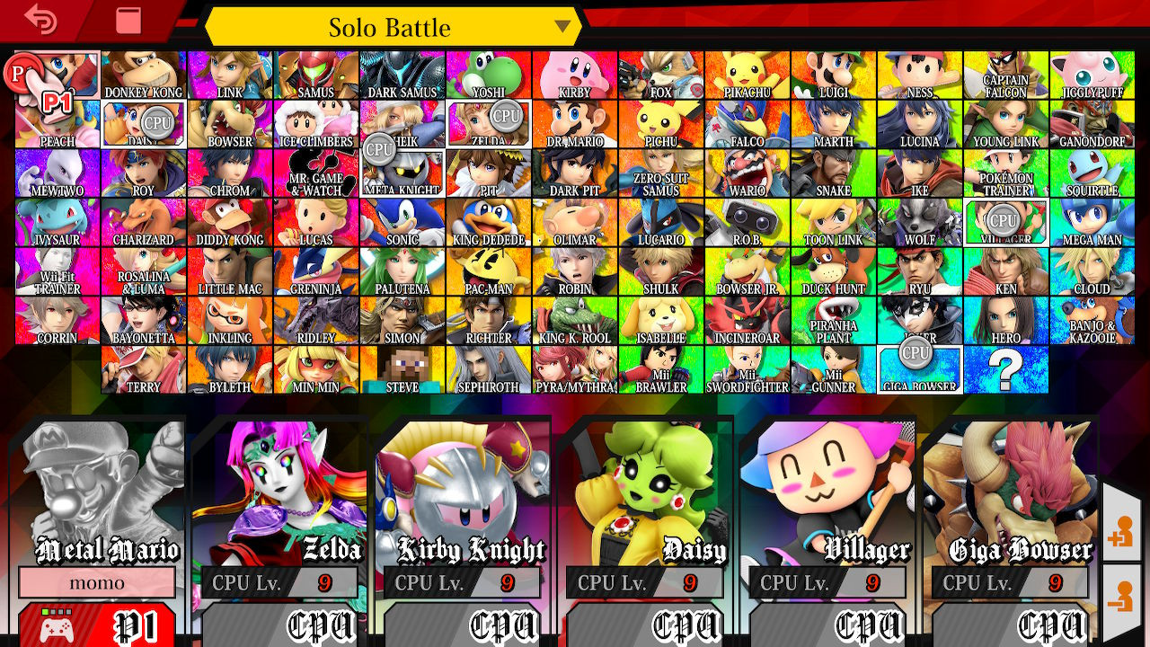 Momo's GUI Pack Mod for Super Smash Bros. Ultimate | SSBU Mods