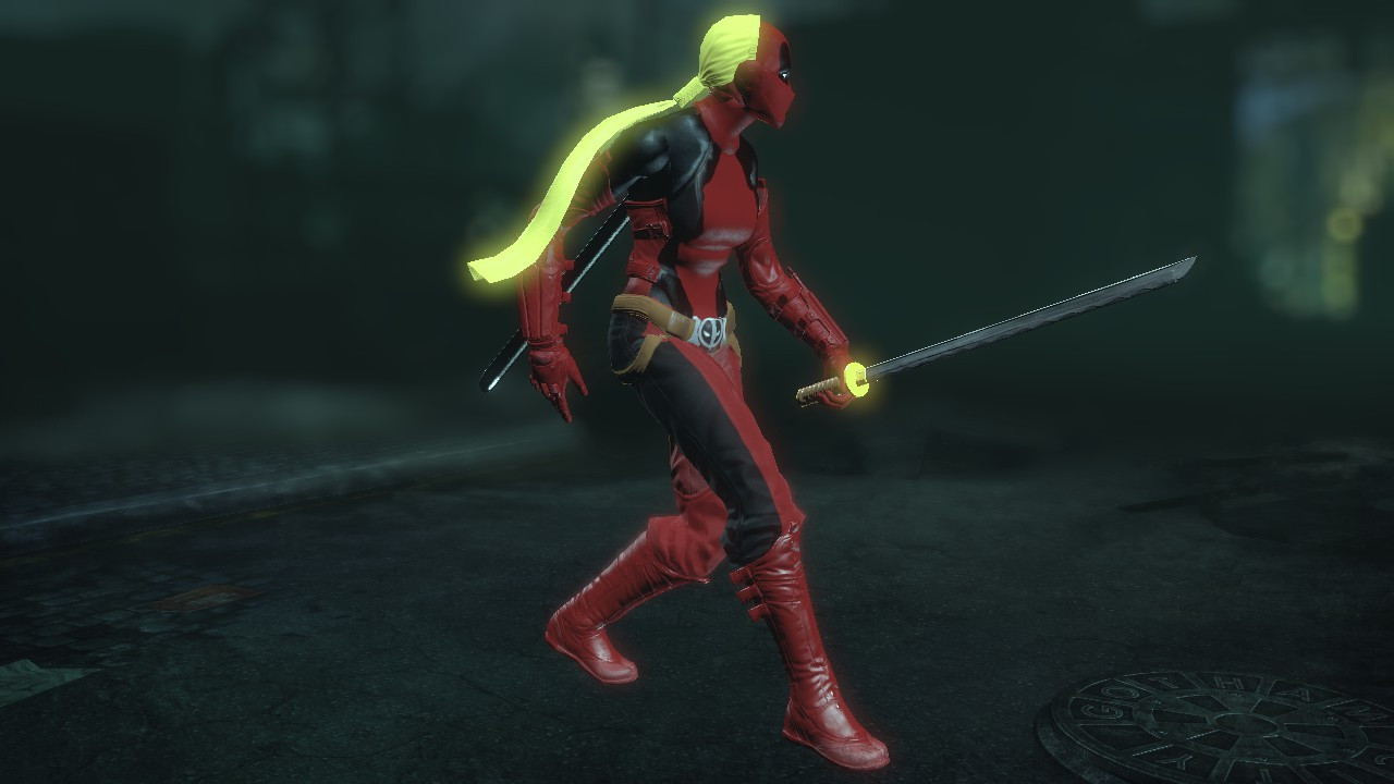 Lady Deadpool Mod for Batman: Arkham City | B:AC Mods