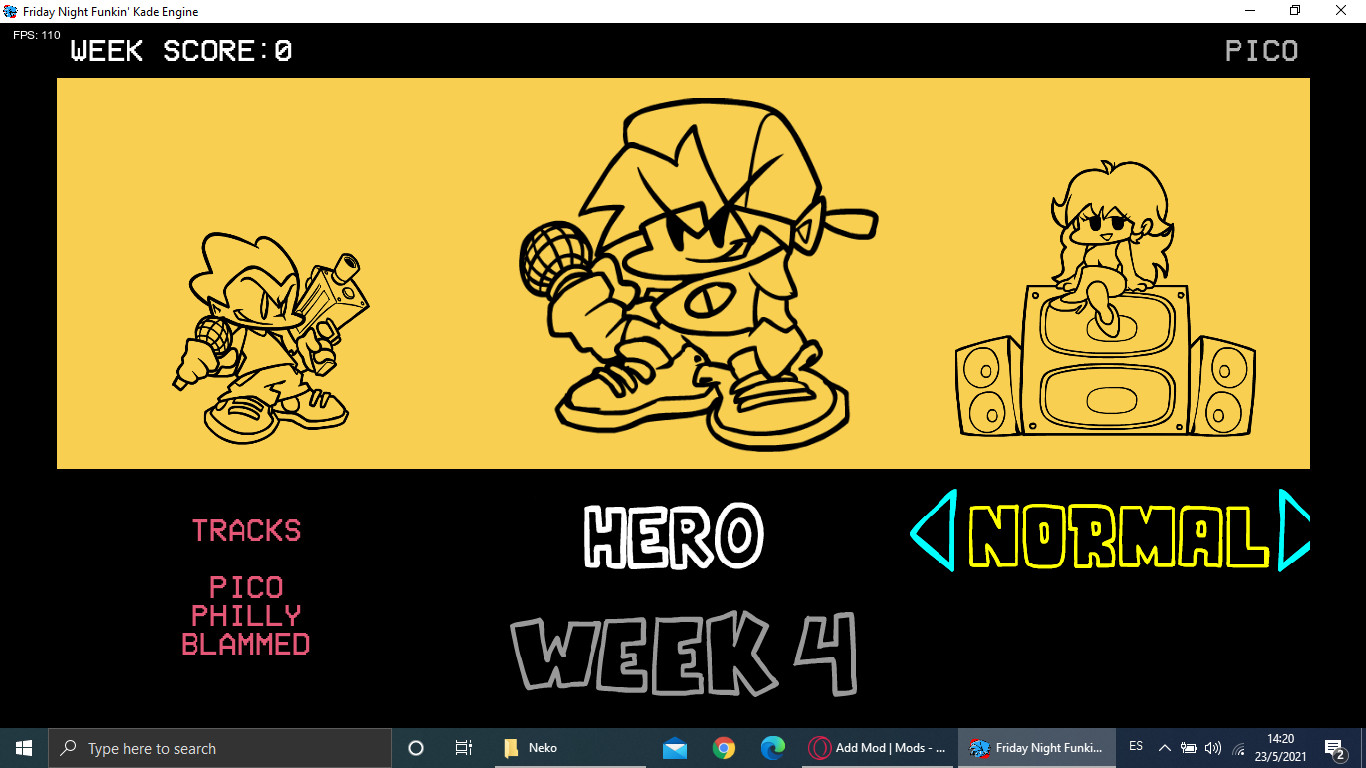 HERO Mod for Friday Night Funkin' | FNF Mods