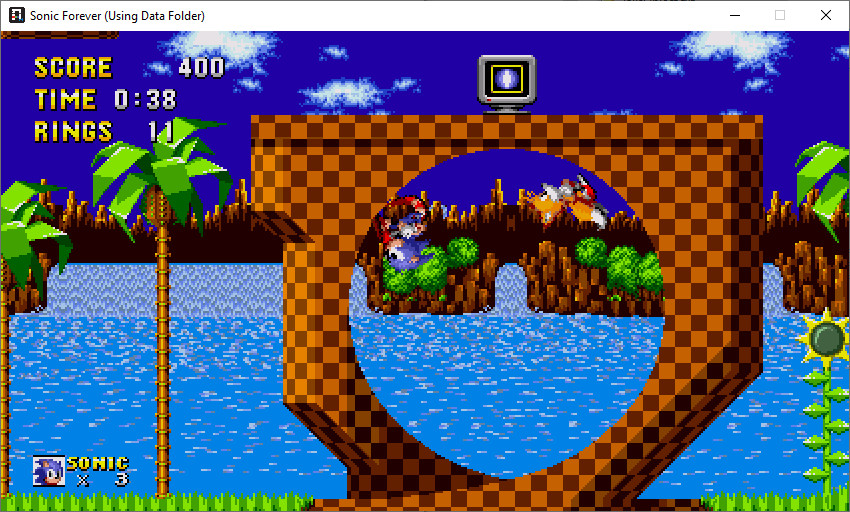 Mania Styled Character Rotation Mod for Sonic the Hedgehog Forever ...