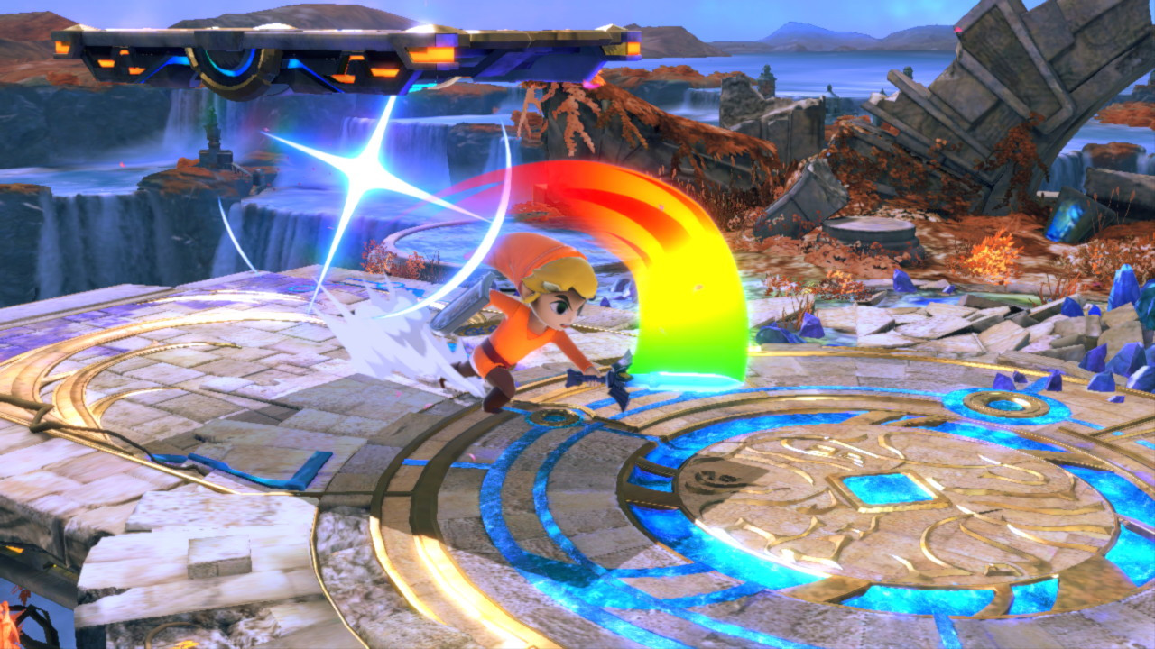 Colourful Toon Link Trails! Mod for Super Smash Bros. Ultimate | SSBU Mods