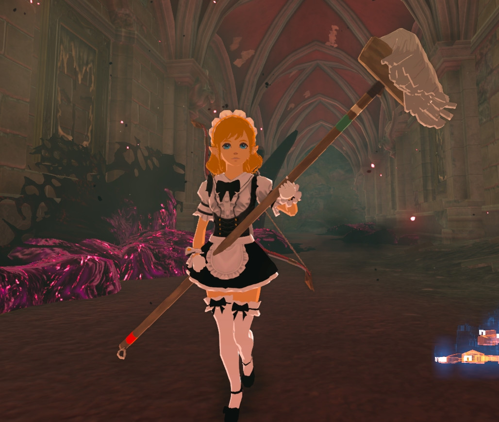 [LINKLE] Maid Cafe (cosplay) Mod for The Legend of Zelda: Breath of the ...