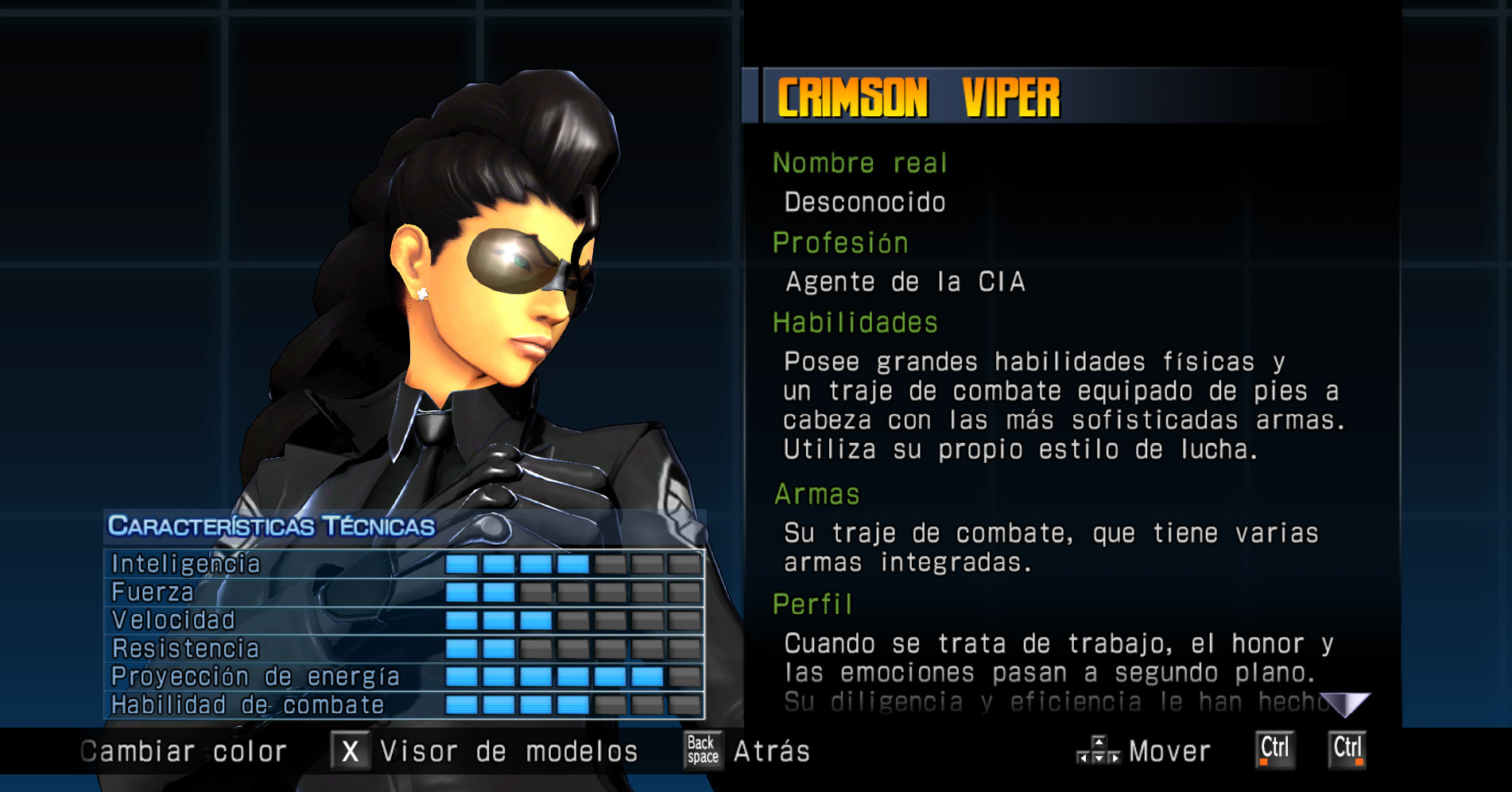 Crimson Viper, agent of SHIELD Mod for Ultimate Marvel vs Capcom 3 ...