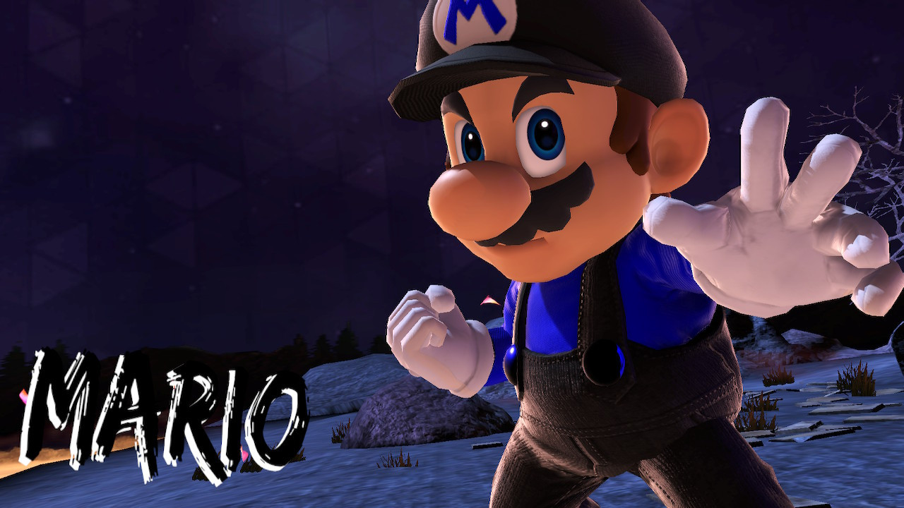 Dark Blue Mario and Dark Piss Luigi Mod for Super Smash Bros. Ultimate ...
