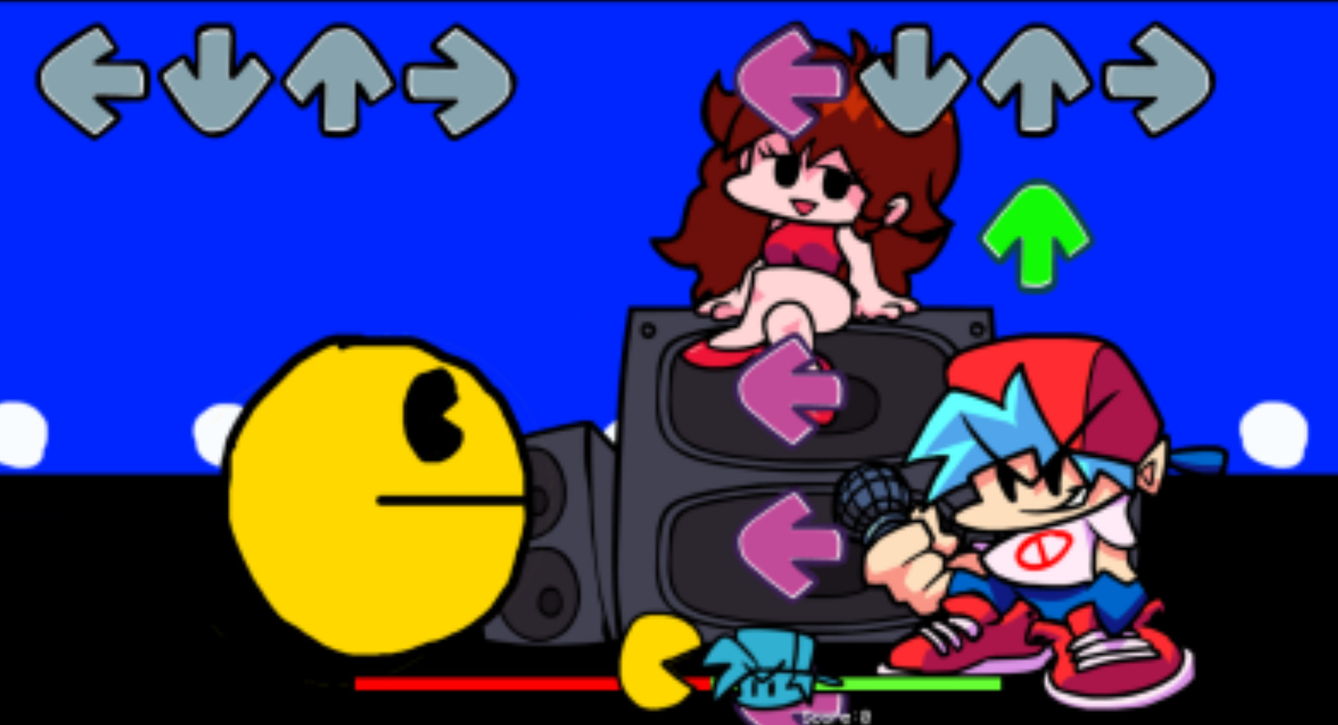 Pac-man Full Week (over week 1) [Friday Night Funkin'] [Mods]