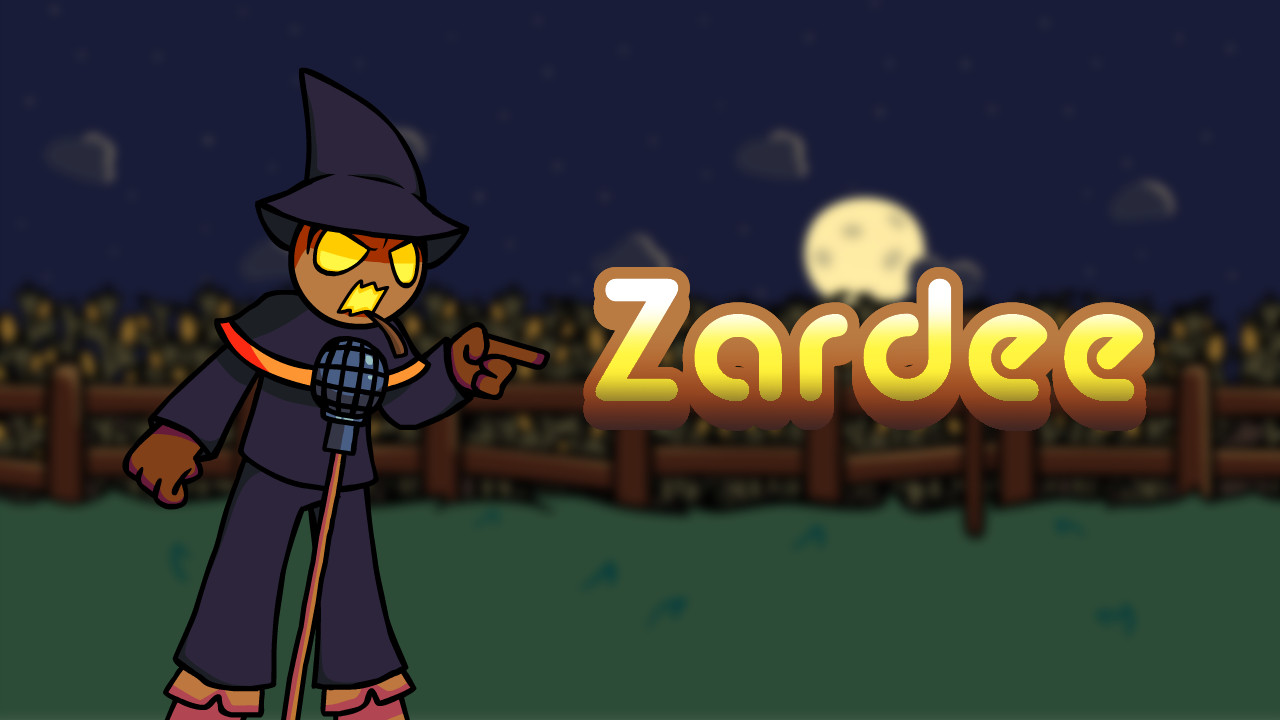 Zardee (Zardy Reskin) Mod for Friday Night Funkin' | FNF Mods