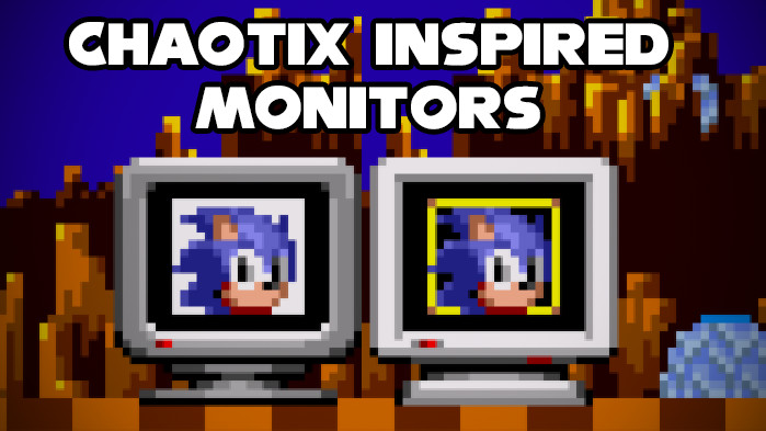 Chaotix-Inspired Monitors for Sonic Forever Mod for Sonic the Hedgehog ...