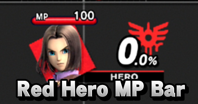 Red Hero MP Bar [Super Smash Bros. Ultimate] [Mods]