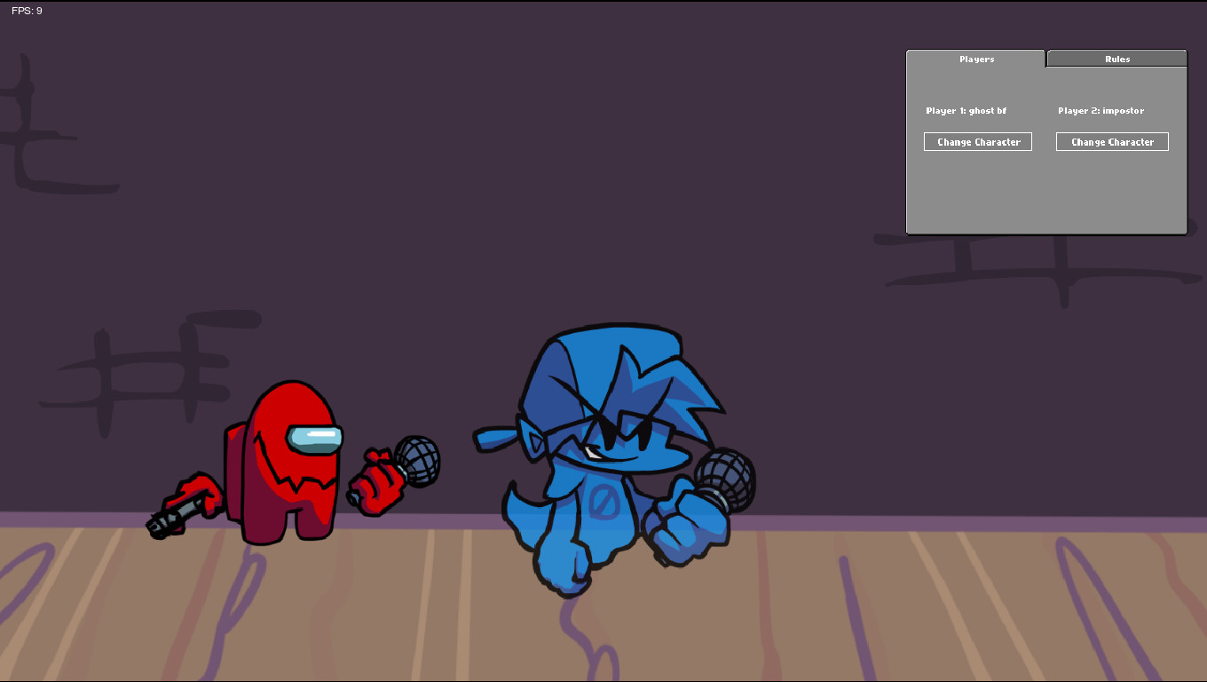 Imposter and ghost bf compatible for multiplayer Mod for Friday Night ...