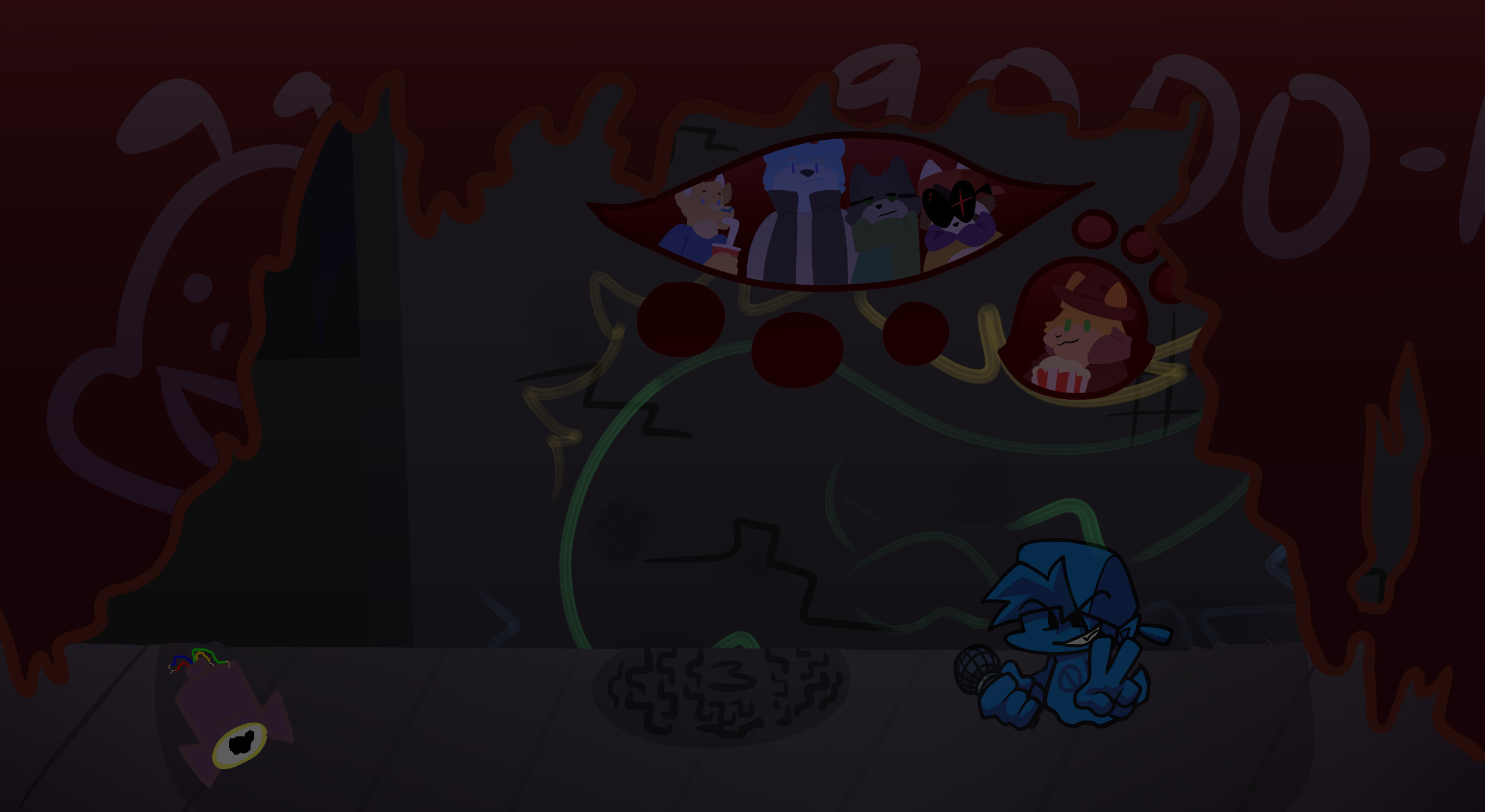 Ghost BF Skin Mod for Friday Night Funkin' | FNF Mods