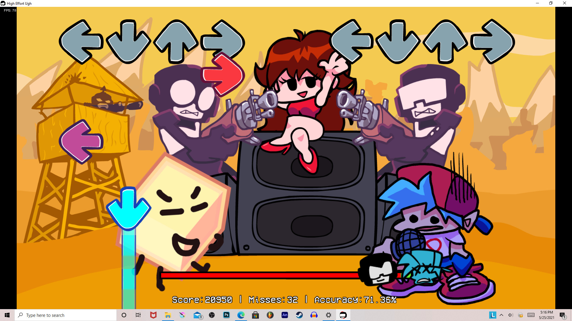 ugh but bfb loser [Friday Night Funkin'] [Mods]