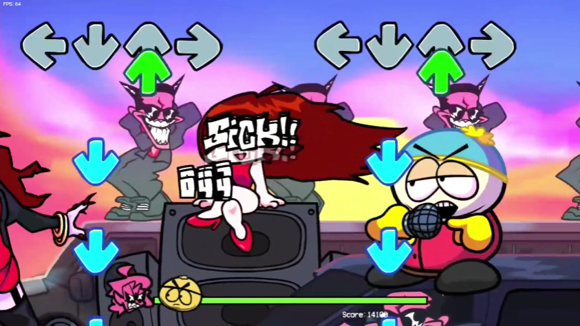 Poker Face (Feat. Eric Cartman) Mod for Friday Night Funkin' | FNF Mods