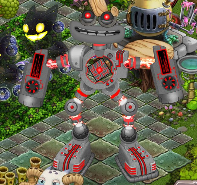 Dark's Wubbot (Robotic Rare Wubbox) Mod for My Singing Monsters | MSM Mods