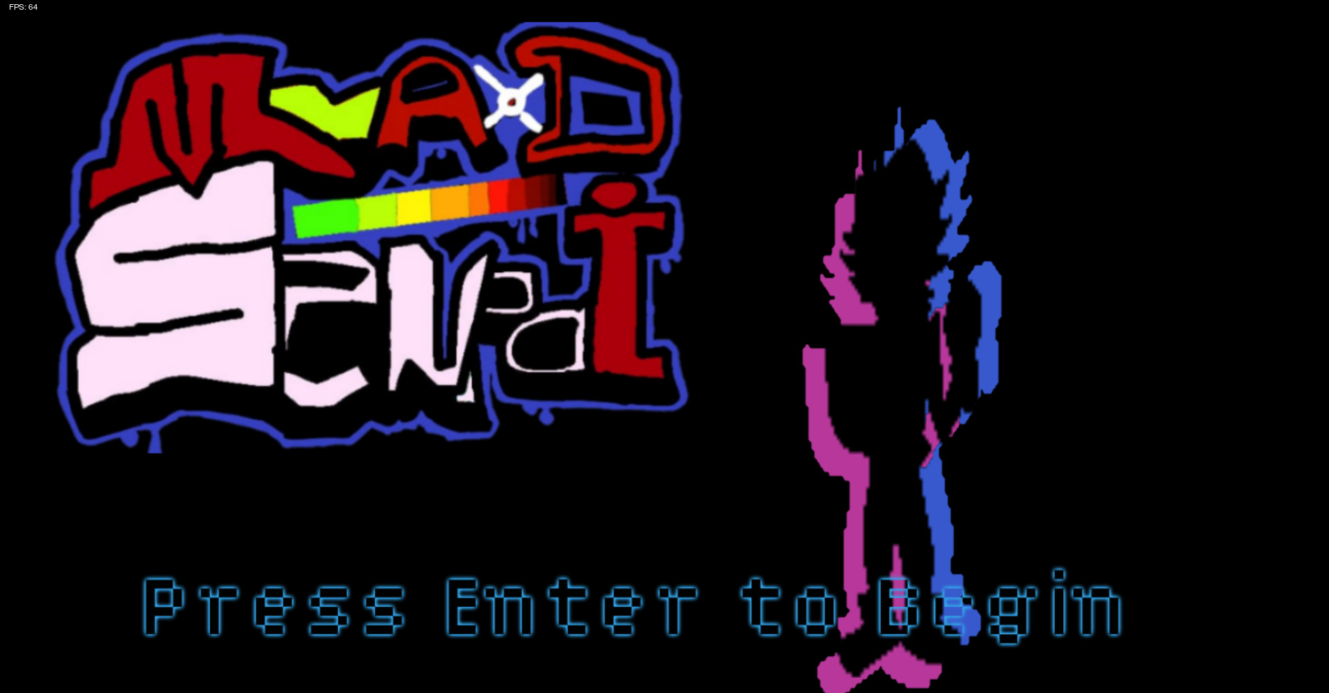 FNF Mad Senpai Mod[Hard] [Friday Night Funkin'] [Mods]