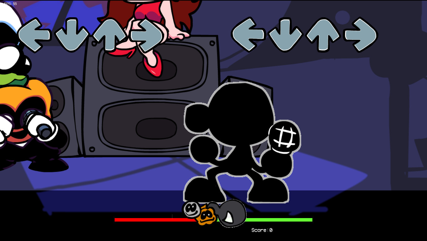 playable mr. game & watch Mod for Friday Night Funkin' | FNF Mods