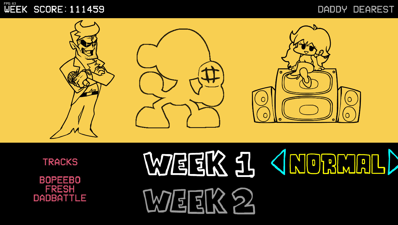 playable mr. game & watch Mod for Friday Night Funkin' | FNF Mods