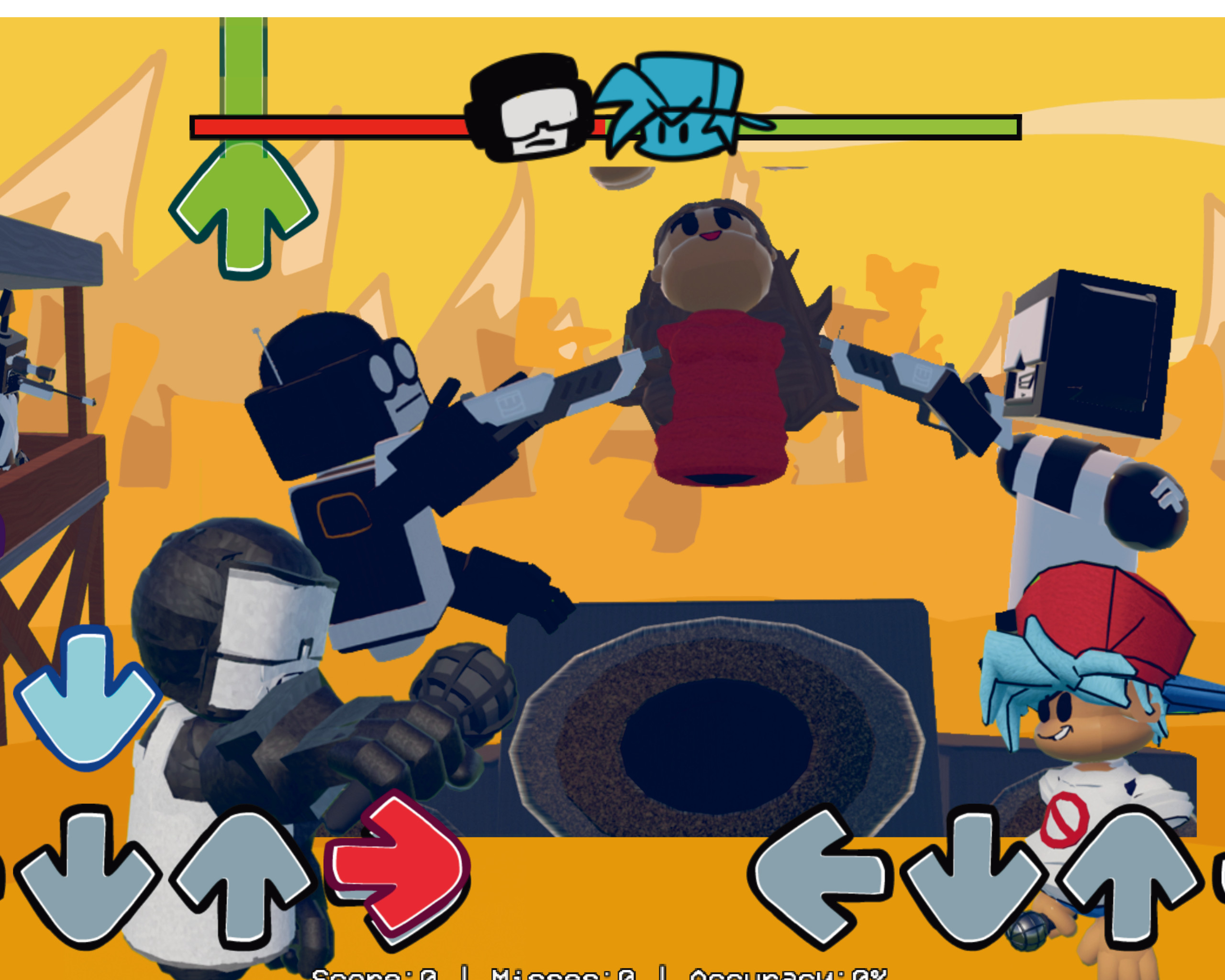 Ugh High Effort - Rec Room Edition Mod for Friday Night Funkin' | FNF Mods