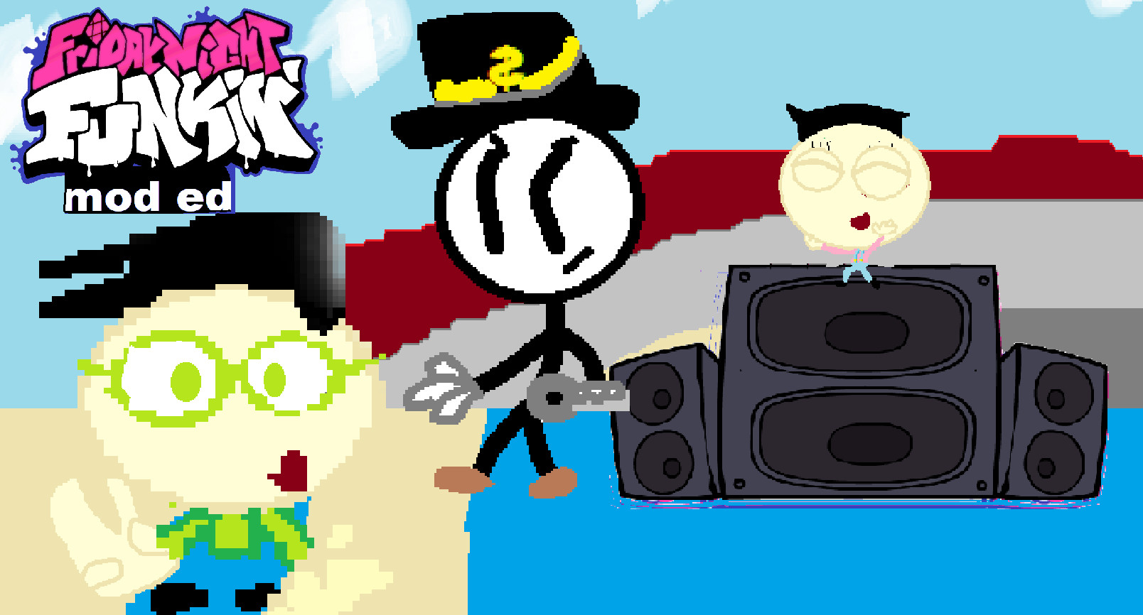 The mod ed friday night funkin game [Friday Night Funkin'] [Mods]