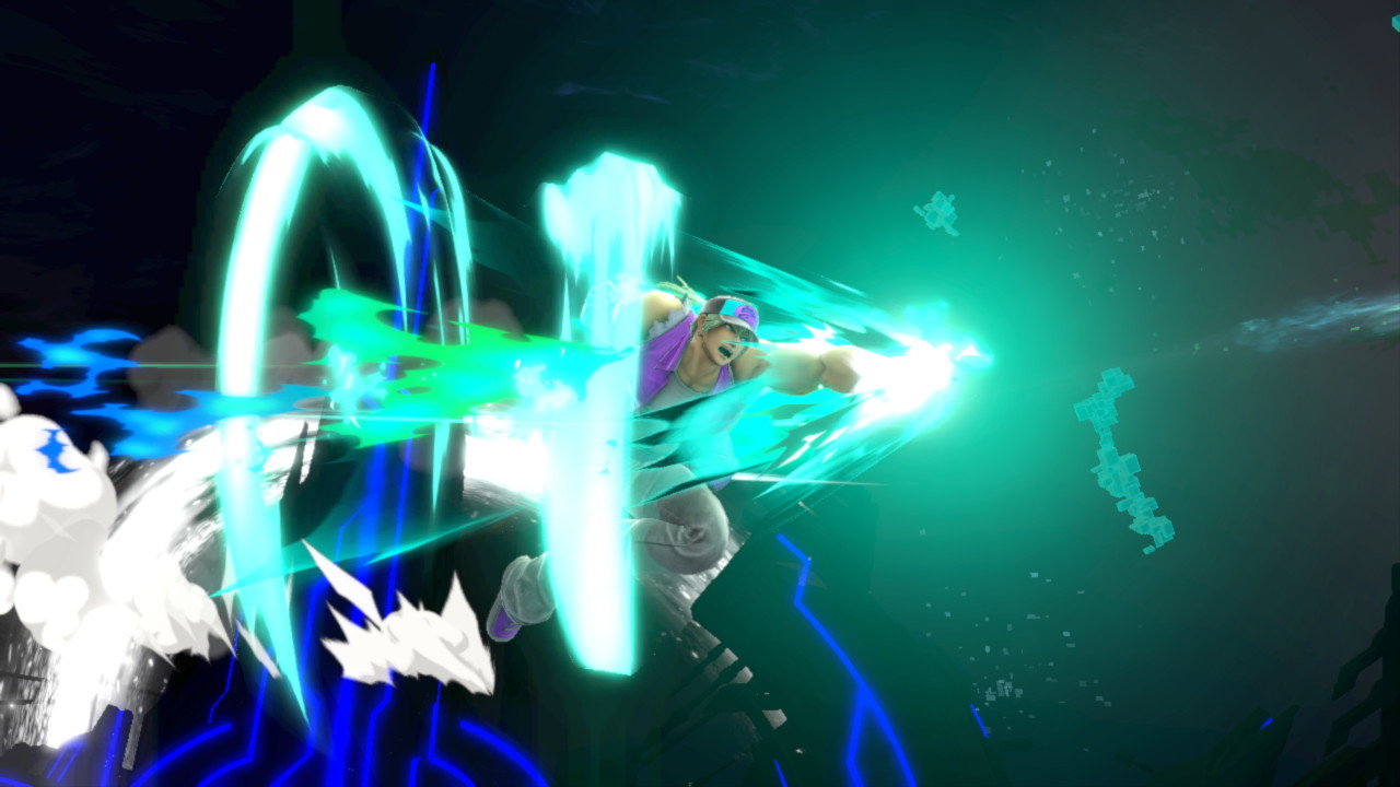 Teal Terry effects Mod for Super Smash Bros. Ultimate | SSBU Mods