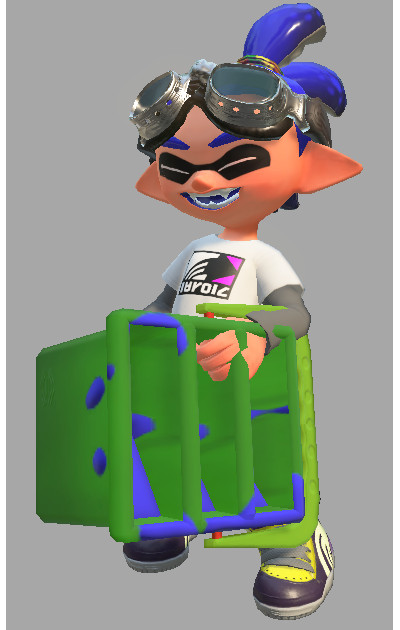 Splatoon 1 Kiosk Sloshers Mod for Splatoon 2 | Splatoon 2 Mods