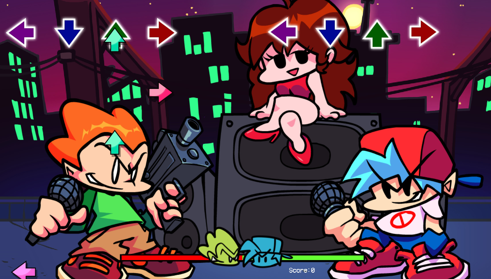 Project Diva future tone notes Skin Mod for Friday Night Funkin' | FNF Mods