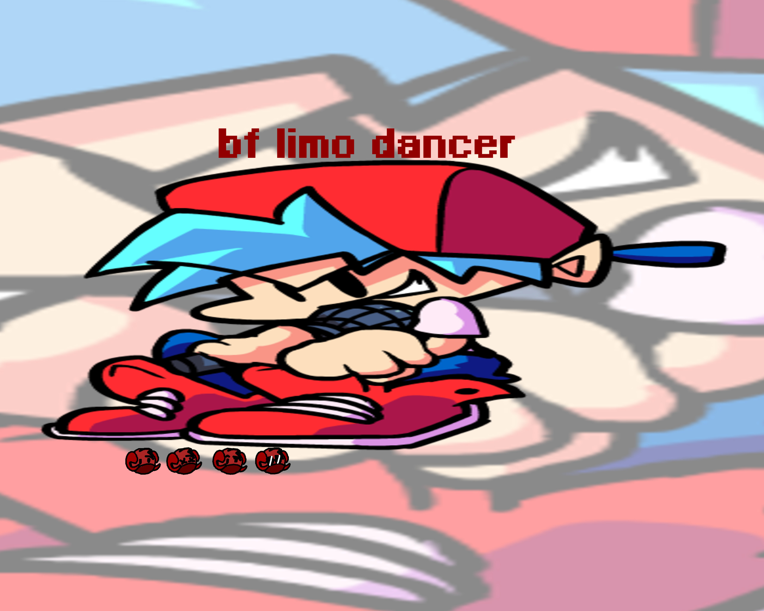 Bf over Limo dancers Mod for Friday Night Funkin' | FNF Mods