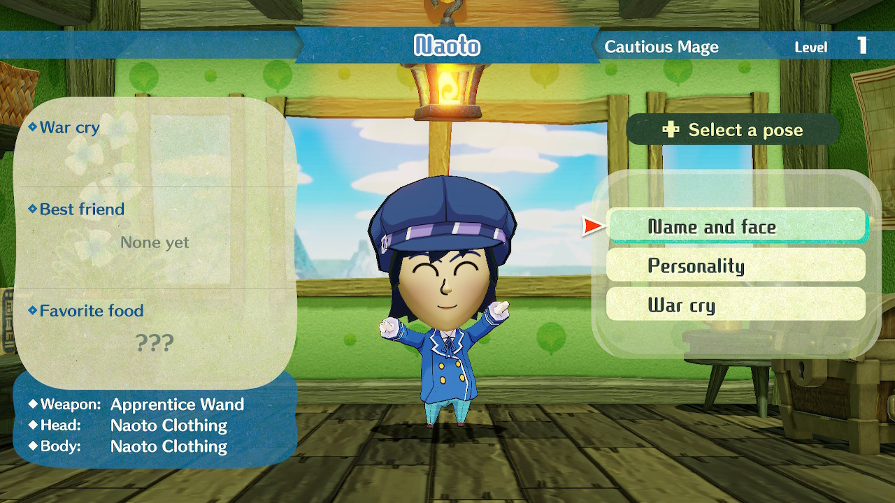 Chibi Naoto Outfit (custom bbtag shading) Mod for Miitopia (Switch ...