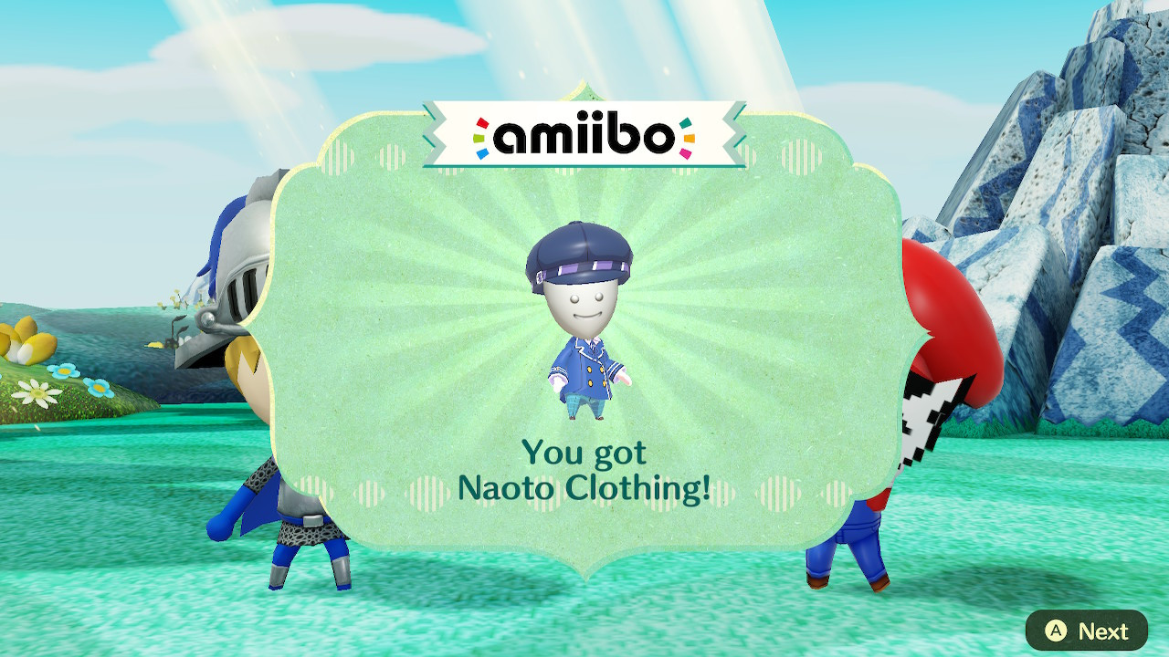 Chibi Naoto Outfit (custom bbtag shading) Mod for Miitopia (Switch ...
