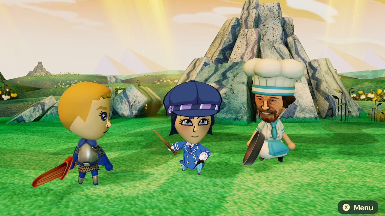 Chibi Naoto Outfit (custom bbtag shading) Mod for Miitopia (Switch ...