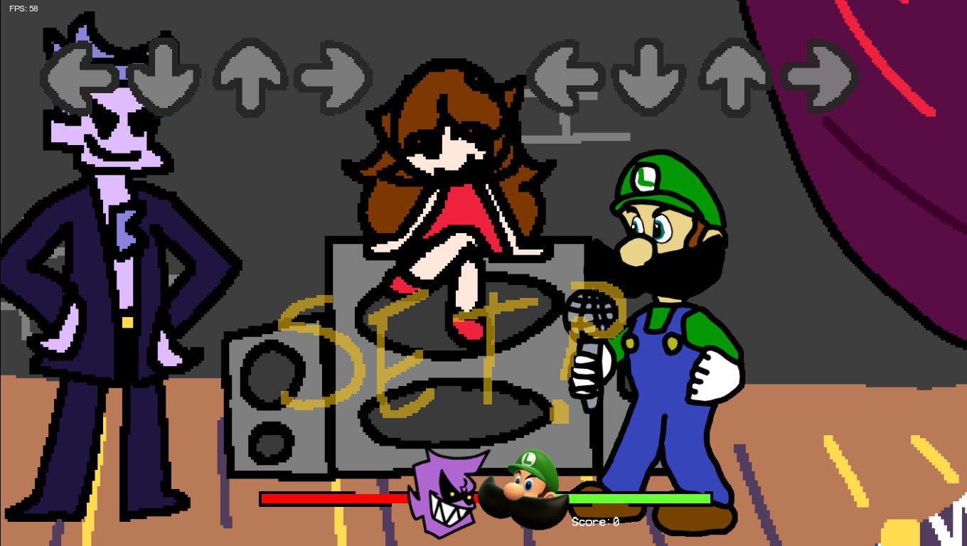 Luigi but bad fnf Mod for Friday Night Funkin' | FNF Mods