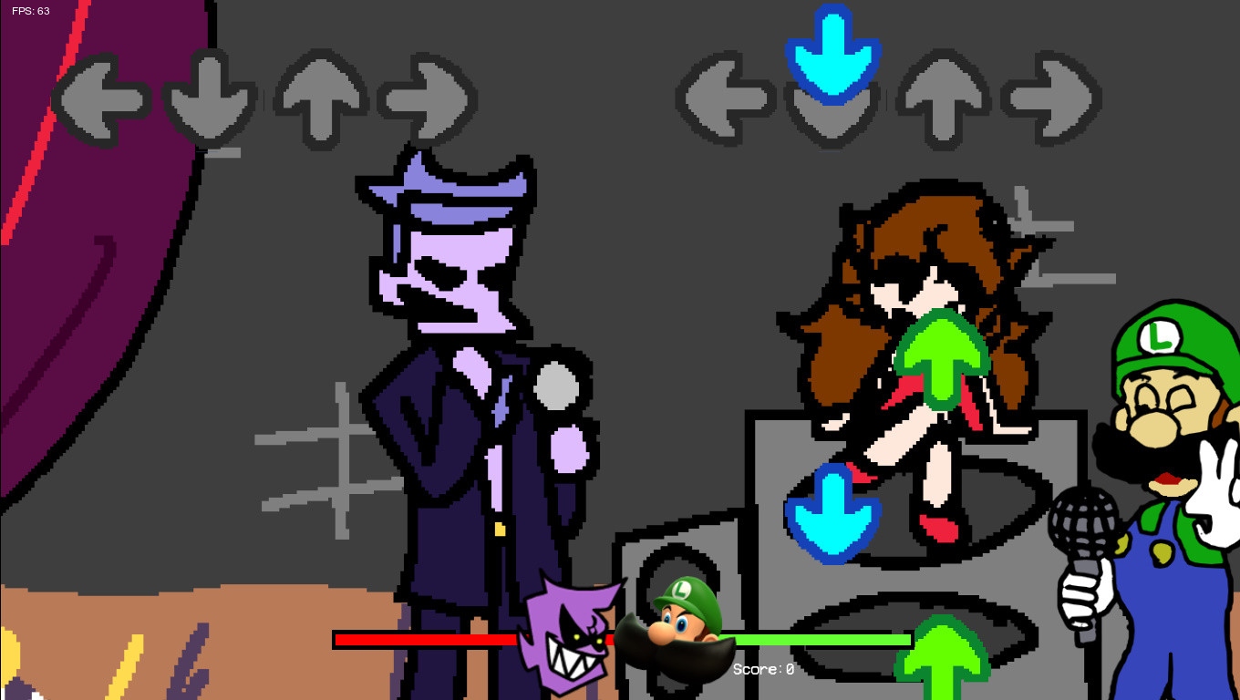 Luigi but bad fnf Mod for Friday Night Funkin' | FNF Mods