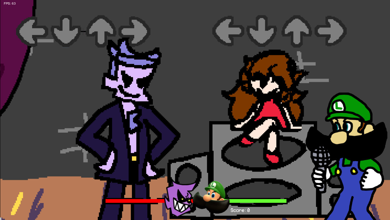 Luigi but bad fnf Mod for Friday Night Funkin' | FNF Mods