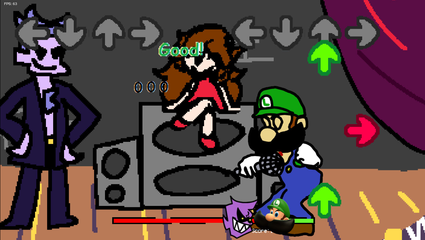 Luigi but bad fnf Mod for Friday Night Funkin' | FNF Mods