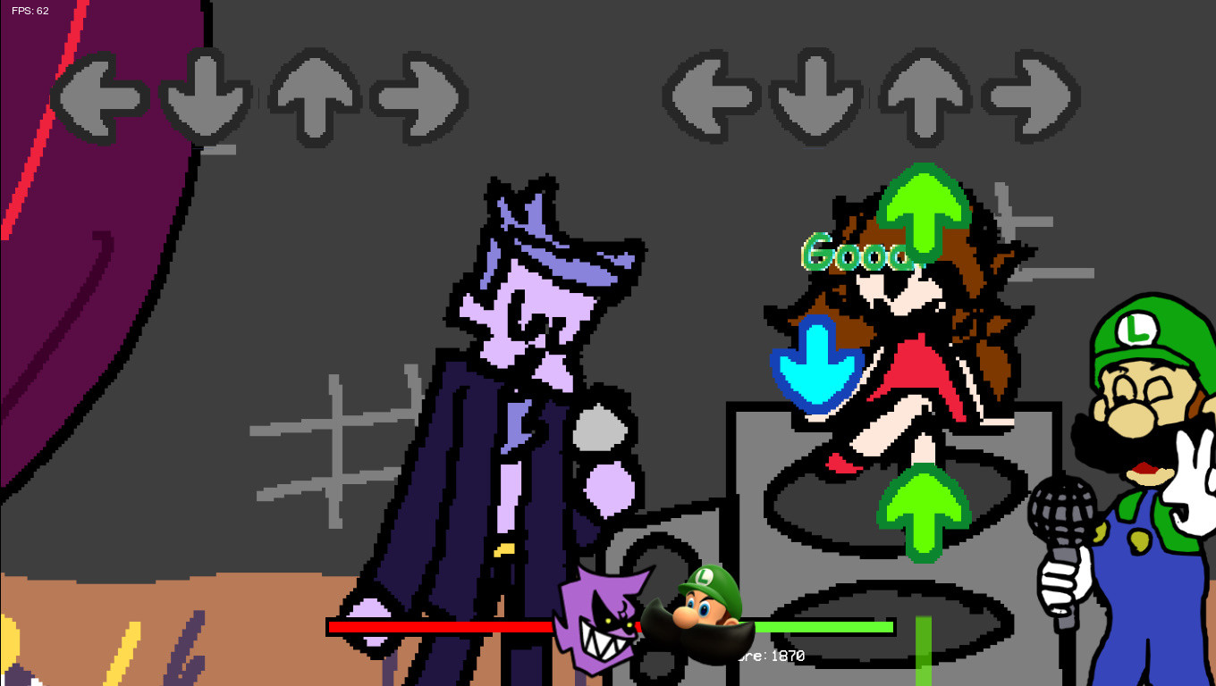 Luigi but bad fnf Mod for Friday Night Funkin' | FNF Mods