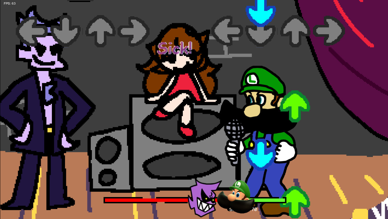 Luigi but bad fnf Mod for Friday Night Funkin' | FNF Mods