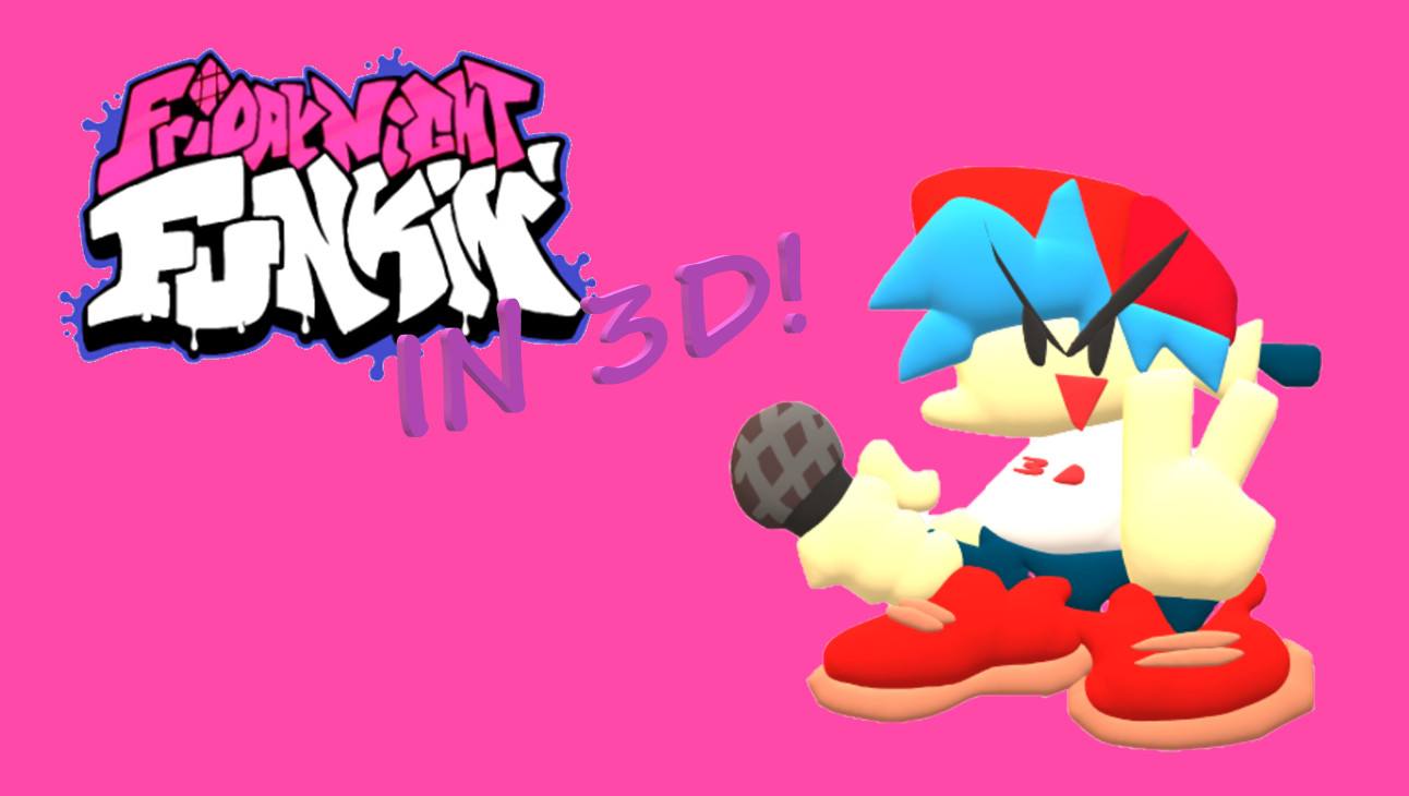 Friday night funkin bf in 3d! Mod for Friday Night Funkin' | FNF Mods