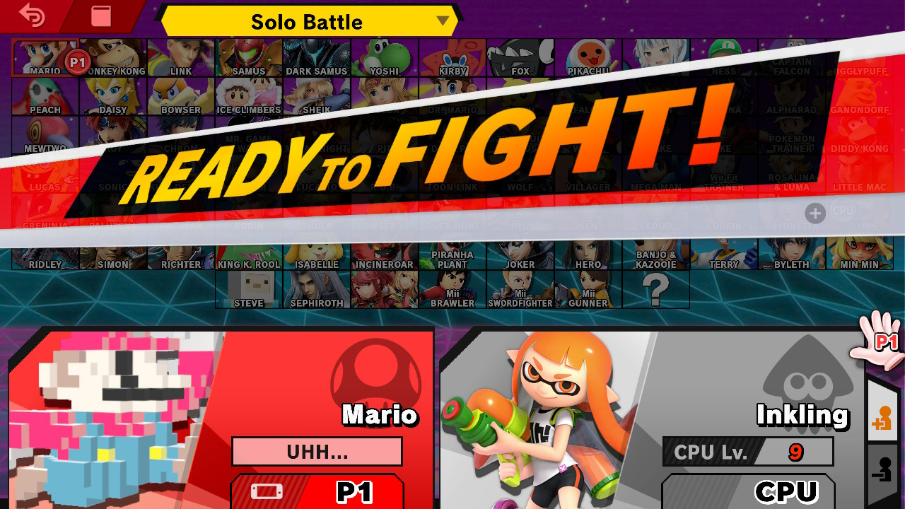 8-Bit Mario Mod for Super Smash Bros. Ultimate | SSBU Mods
