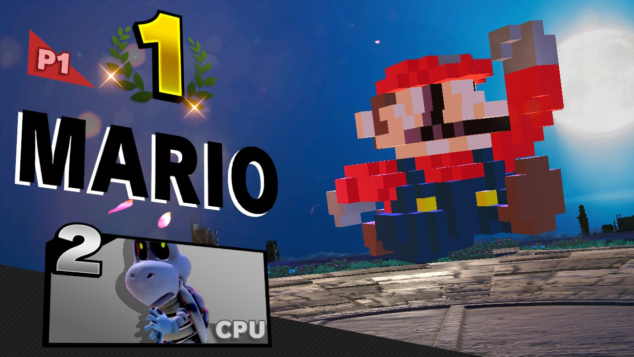 8-Bit Mario Mod for Super Smash Bros. Ultimate | SSBU Mods