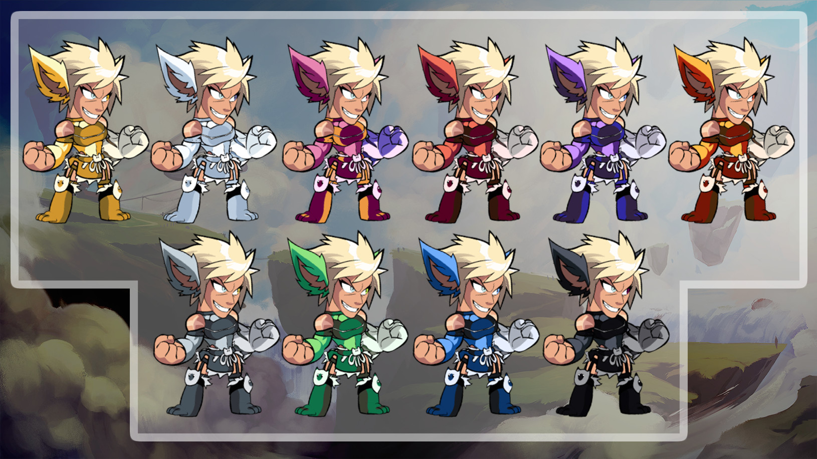 Cat Petra (Color Swappable!) Mod for Brawlhalla | BHalla Mods