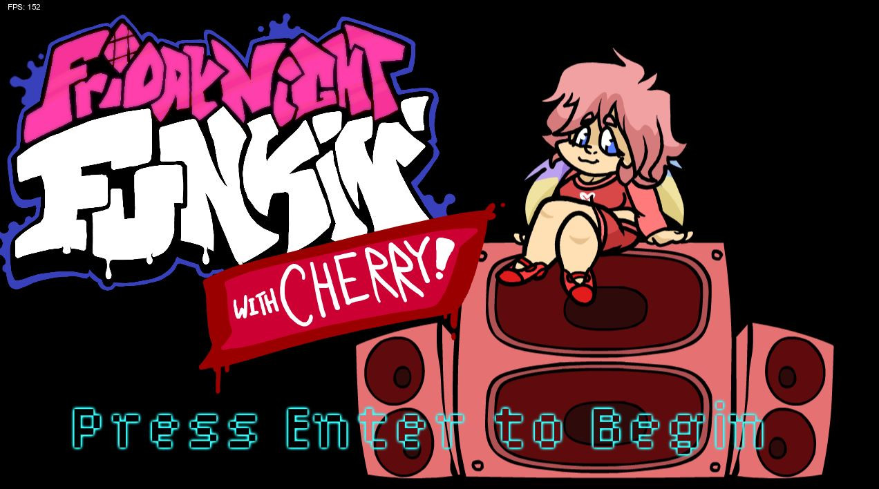 Cherry over GF! Mod for Friday Night Funkin' | FNF Mods
