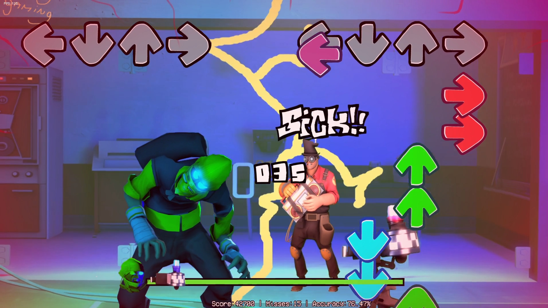 VS LIME SCOUT (over whitty) [Friday Night Funkin'] [Mods]