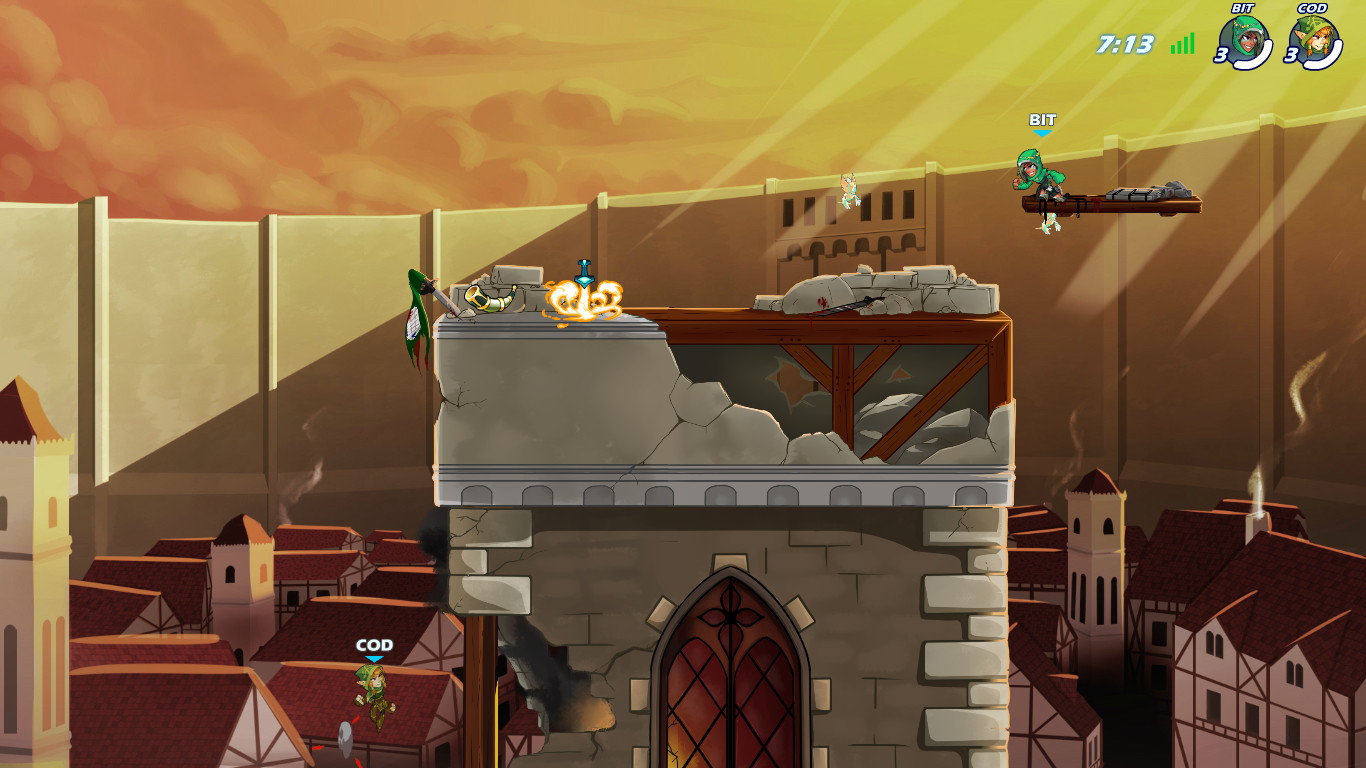 Shingeki no Kyojin - Mammoth fortress Mod for Brawlhalla | BHalla Mods
