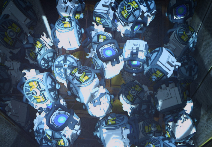 Lego Glados and Wheatley Mod Mod for Portal 2 | P2 Mods