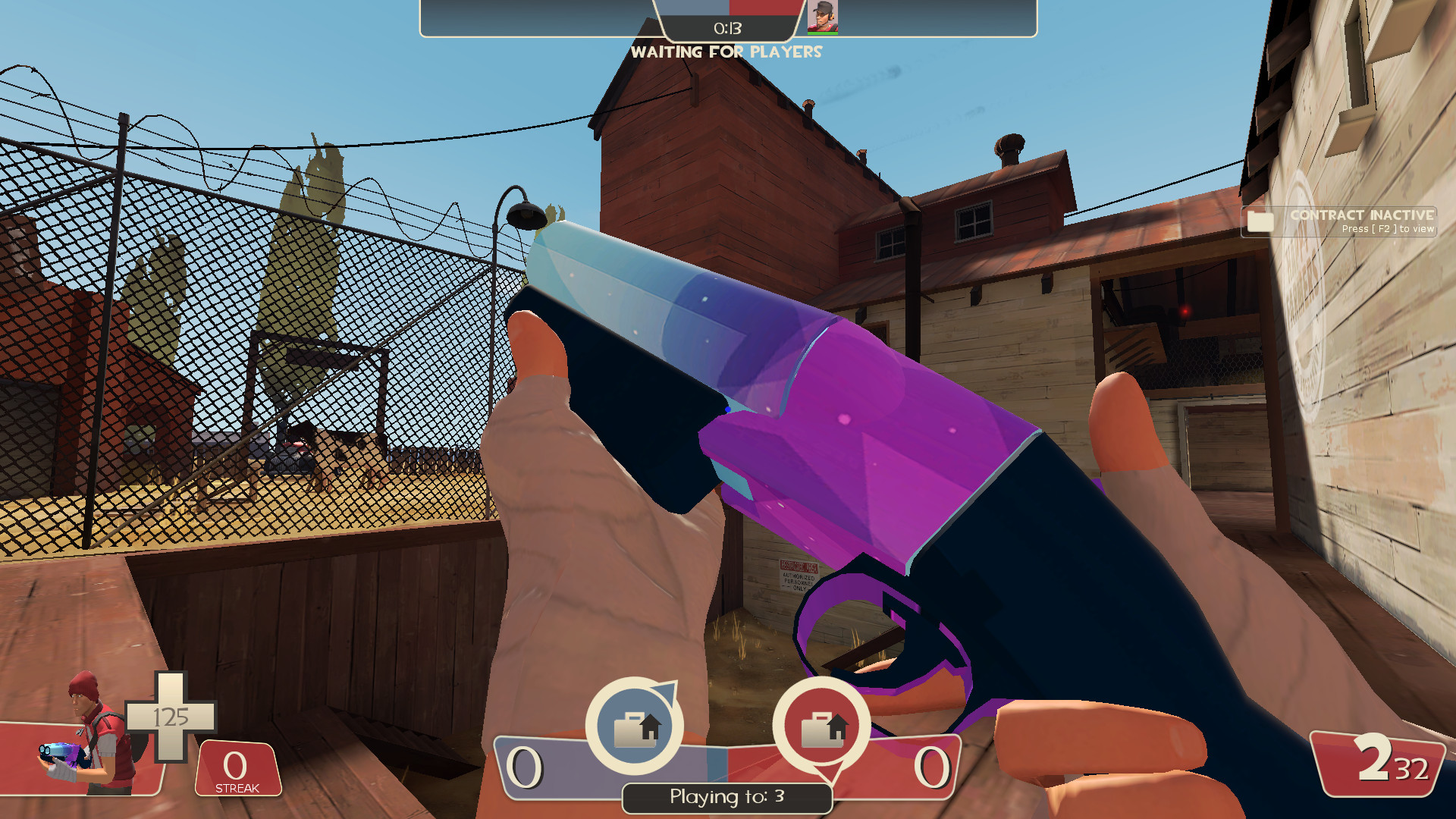Force-A-Nature with skin Frozen Aurora Mod for Team Fortress 2 | TF2 Mods
